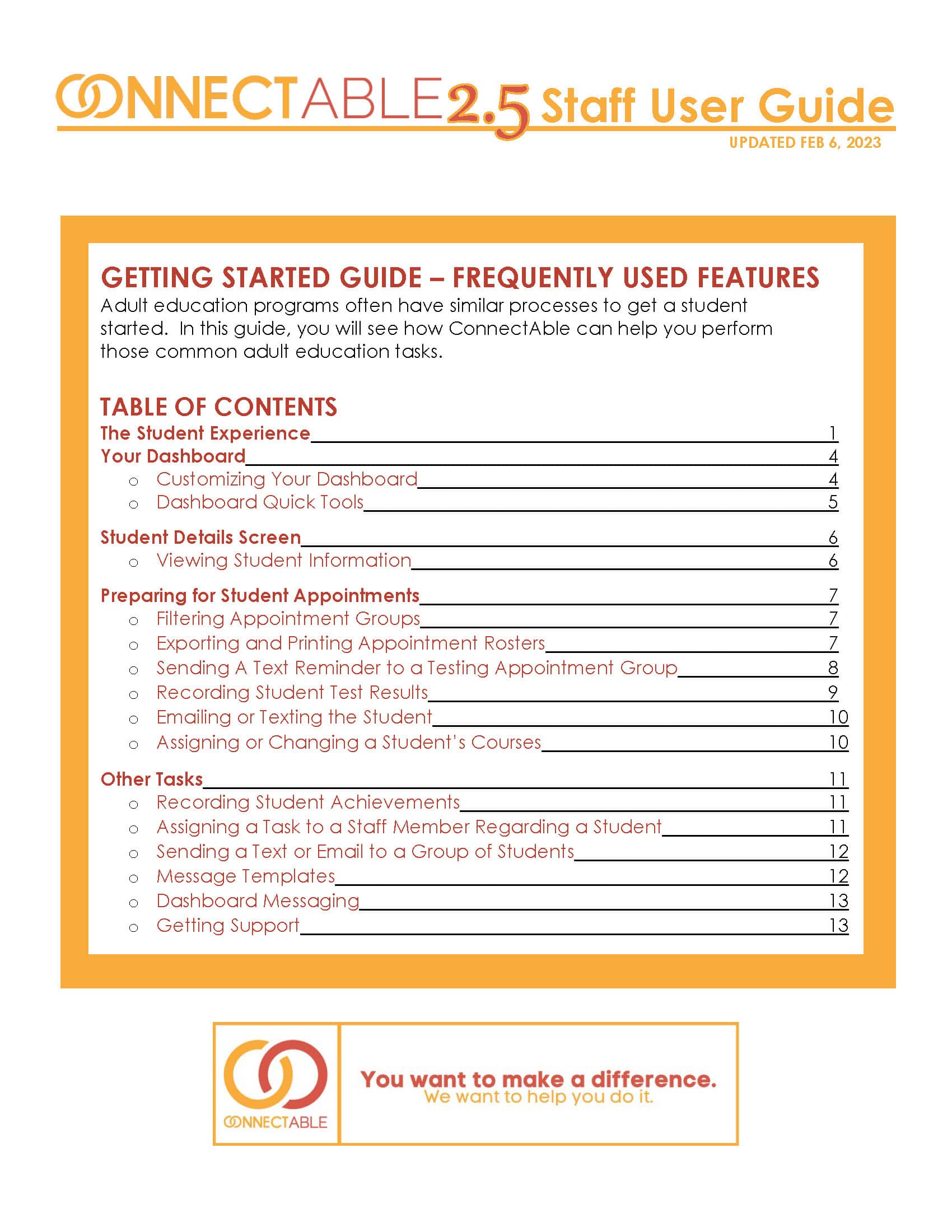Version 2.5 Updates | Adult Education Software Solutions