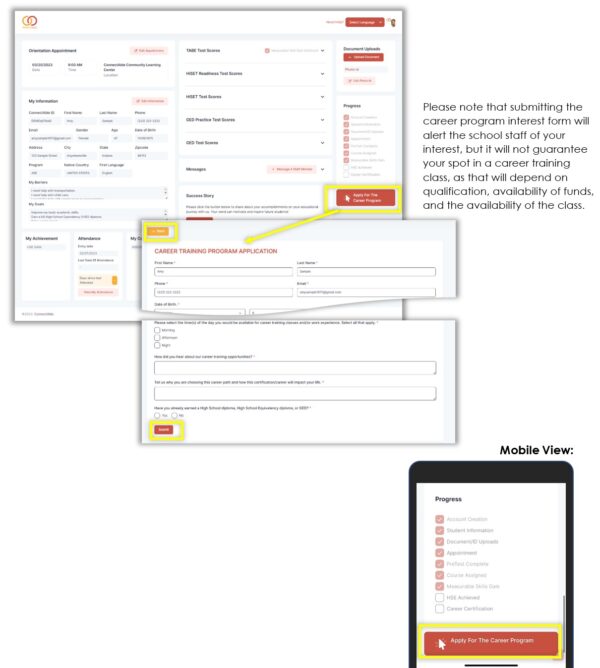 Getting to Know Your Student Dashboard | Adult Education Software Solutions
